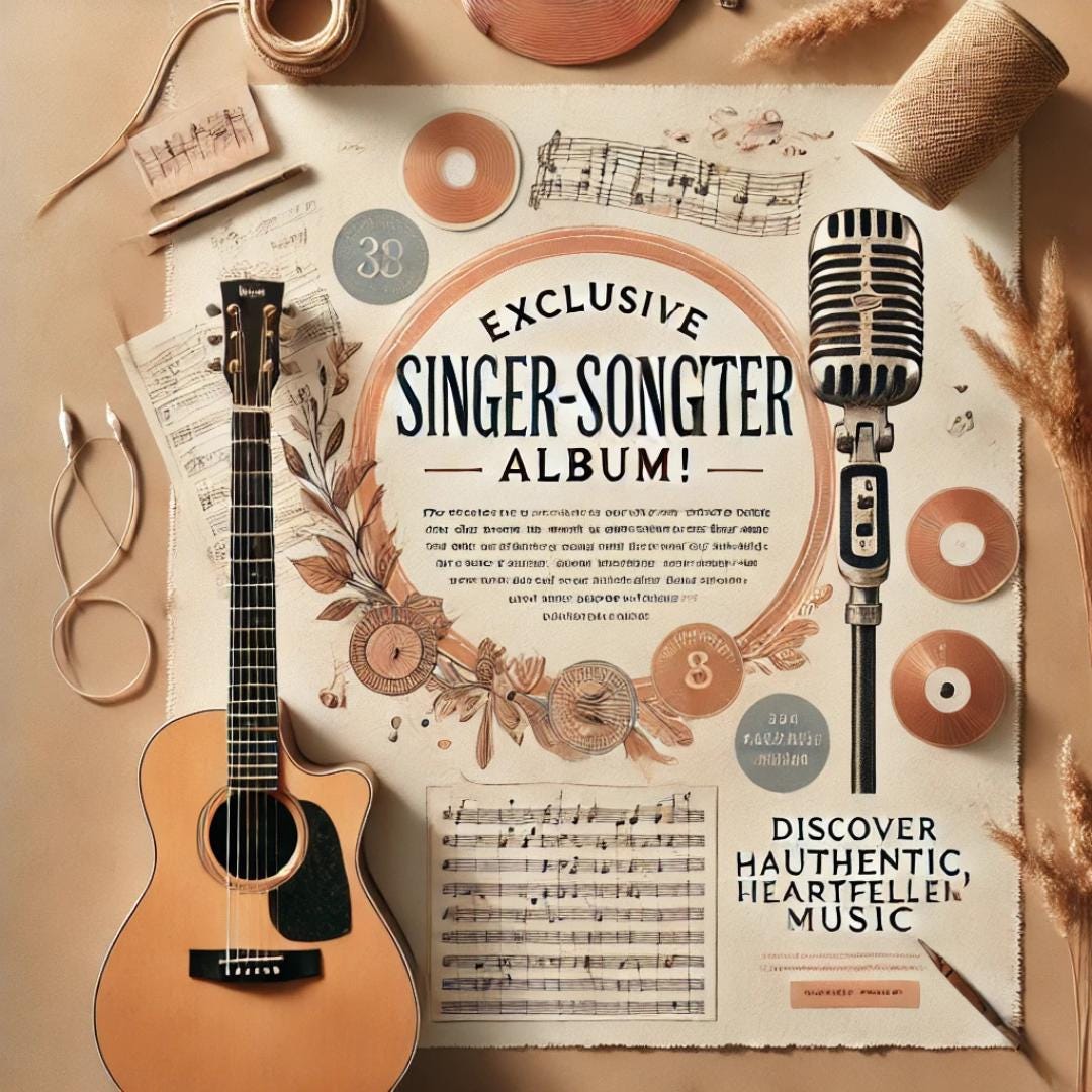 62 Ai-generated Singer-songwriter Songs, MRR, Master Resell Rights ...