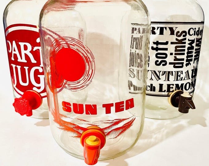 1970s Sun Tea Three Liter Container - Etsy