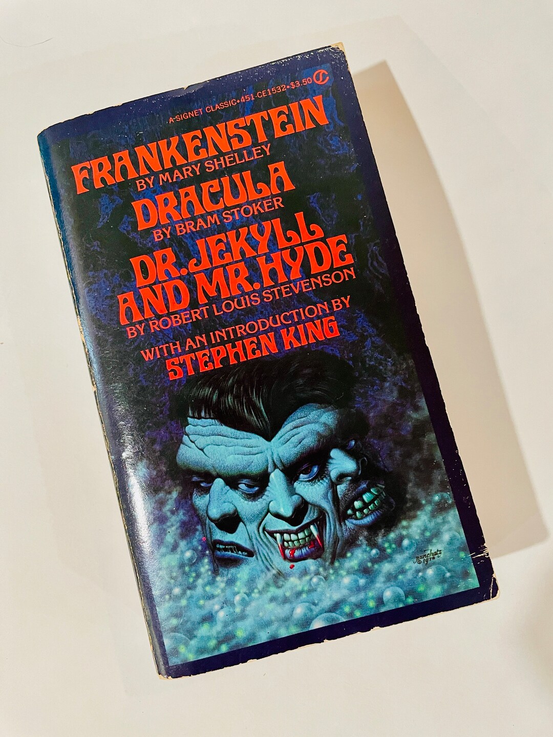 1978 Frankenstein, Dracula, and Dr. Jekyll and Mr. Hyde - Etsy
