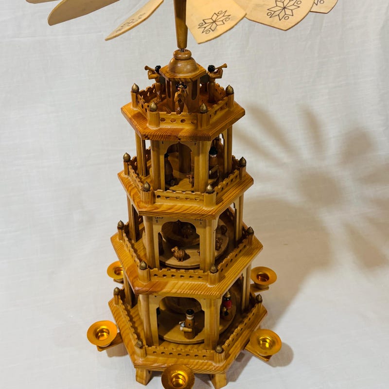 German Christmas Pyramid - Etsy