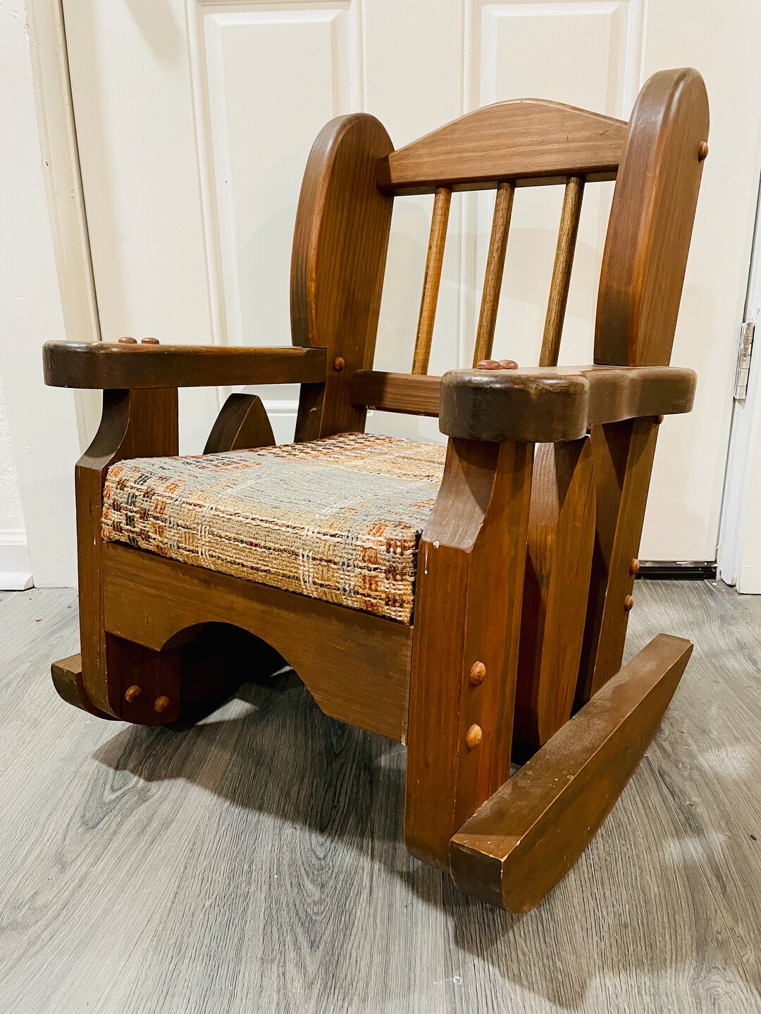 Arts and Crafts Child Size Rocking Chair - Etsy