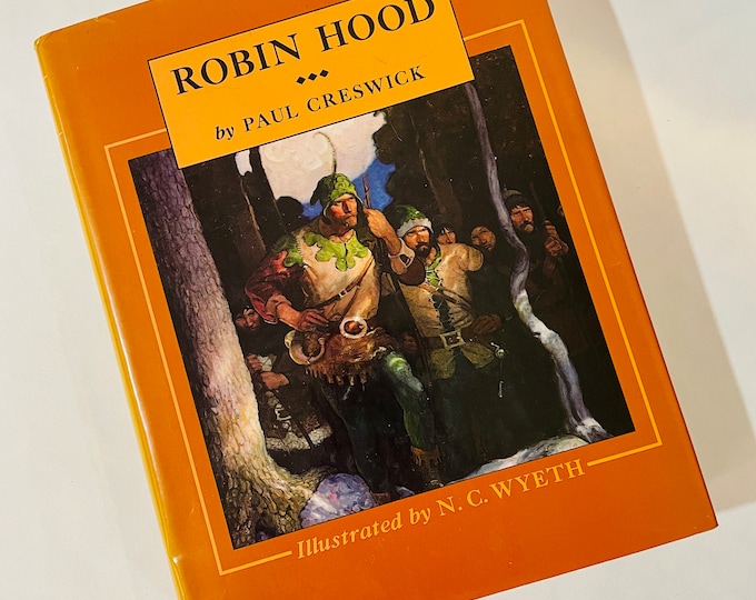 N.C. Wyeth Illustrated Robin Hood by Paul Creswick - Etsy