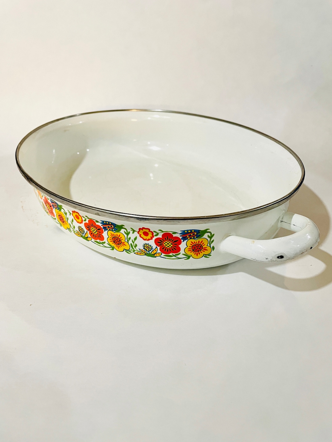 Floral Pop Art Roasting Pan - Etsy