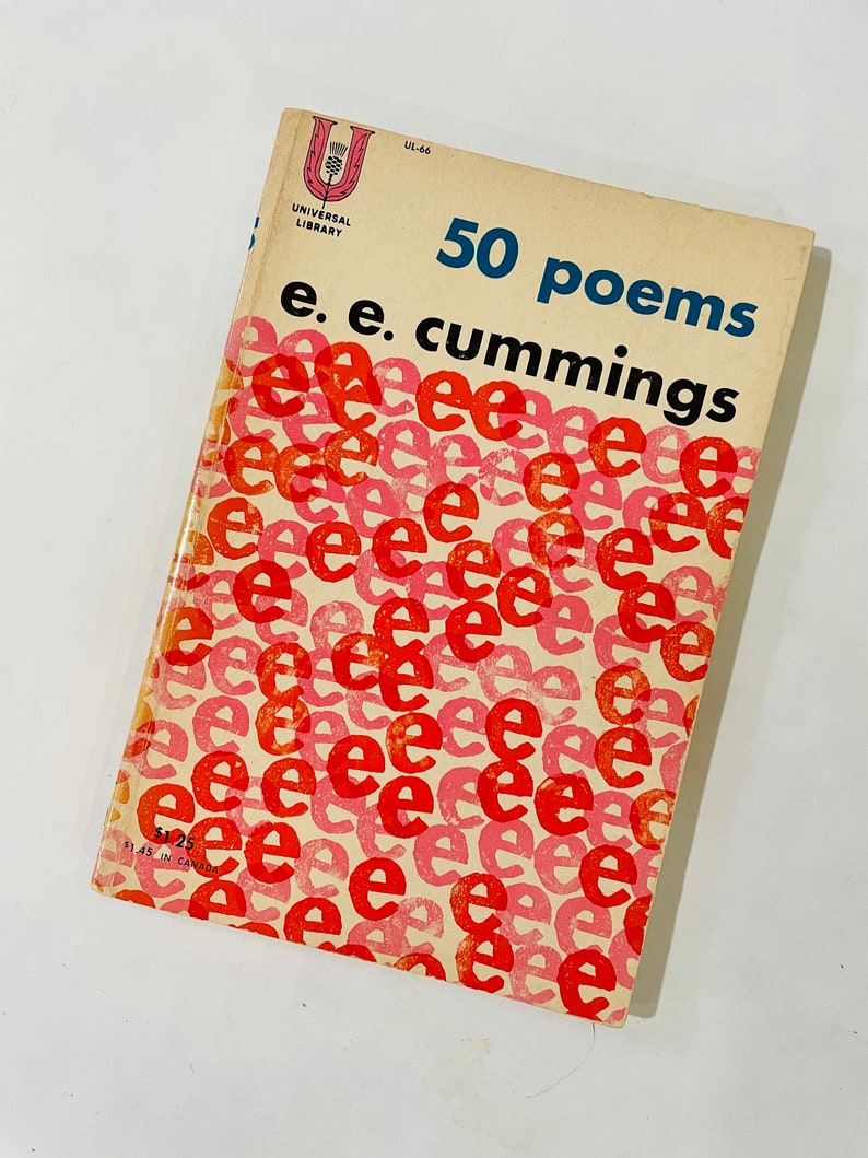 50 Poems by E.E. Cummings Grosset and Dunlap 1940 Paperback - Etsy
