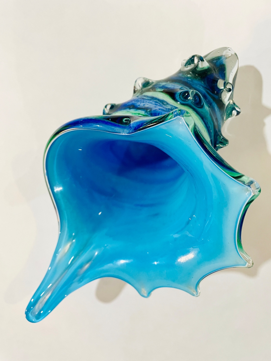 Murano Glass Conch Shell - Etsy