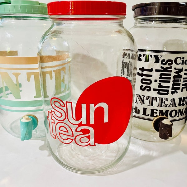 Sun Tea Jar - Etsy