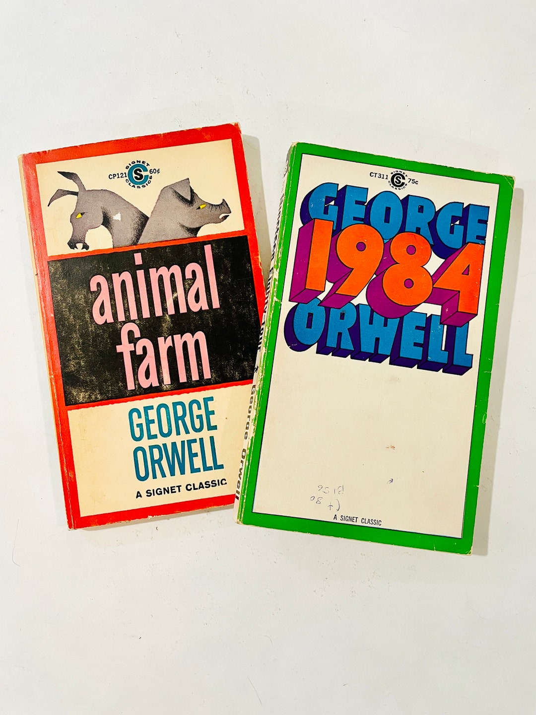 George Orwell 1984 + Animal Farm Signet Classics - Etsy