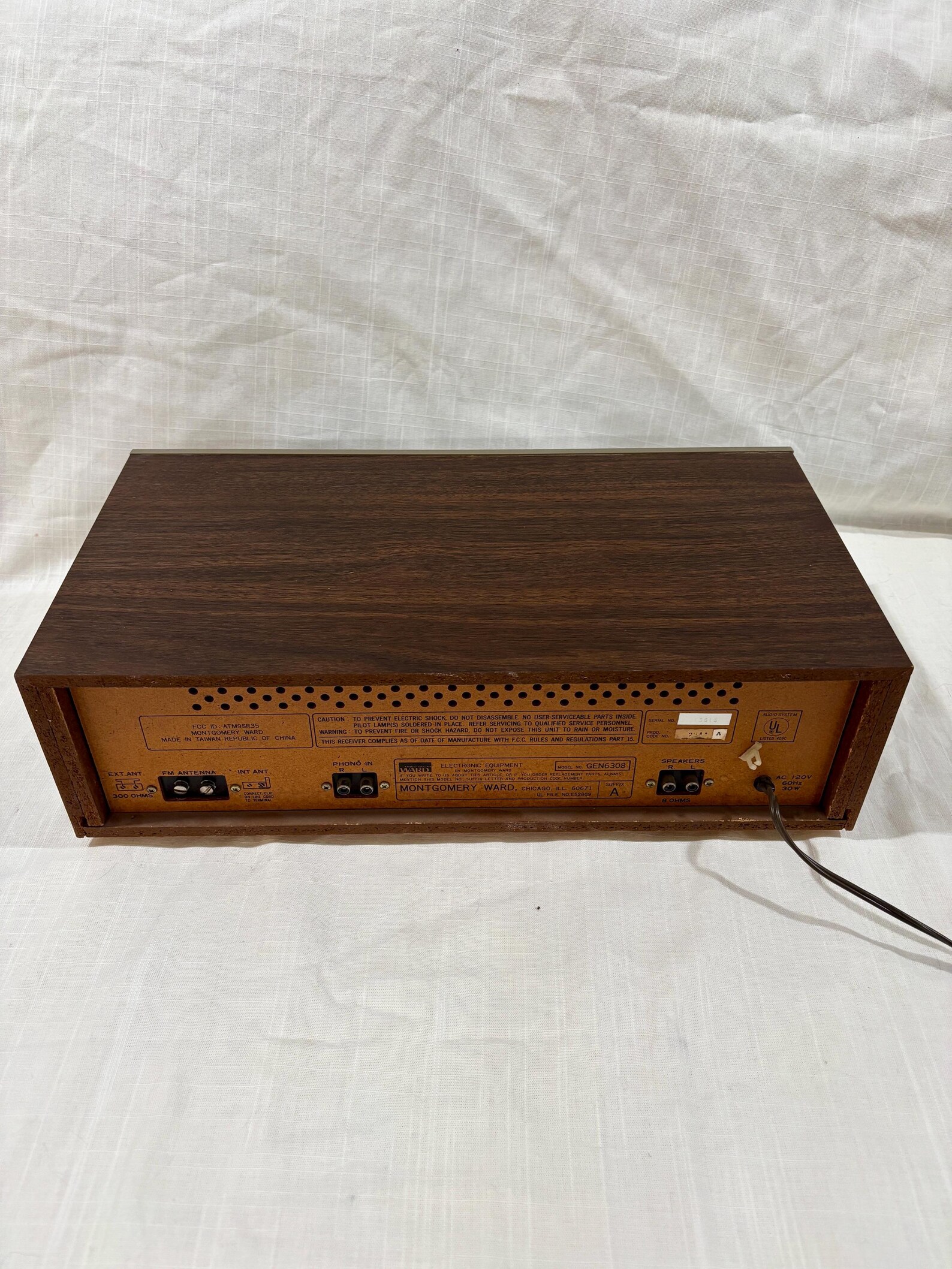 Montgomery Ward Faux Wood Stereo - Etsy