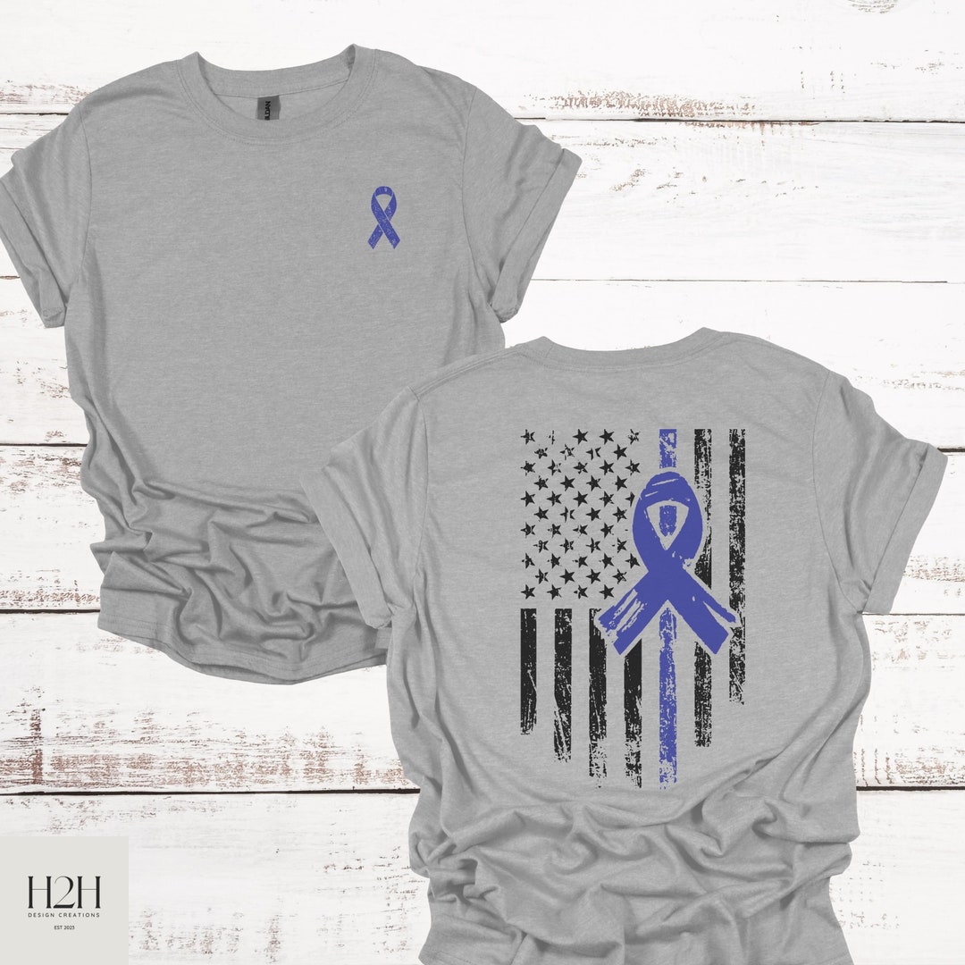 Colon Cancer Shirt, Colon Cancer Awareness Shirt, Colon Cancer Fighter ...