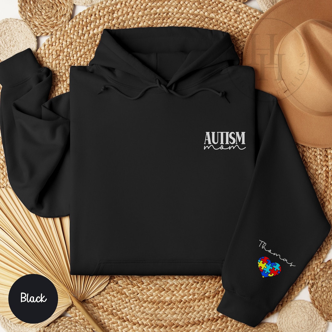 Personalized Autism Hoodie, Autism Awareness Hoodie, Autism Mom Hoodie ...