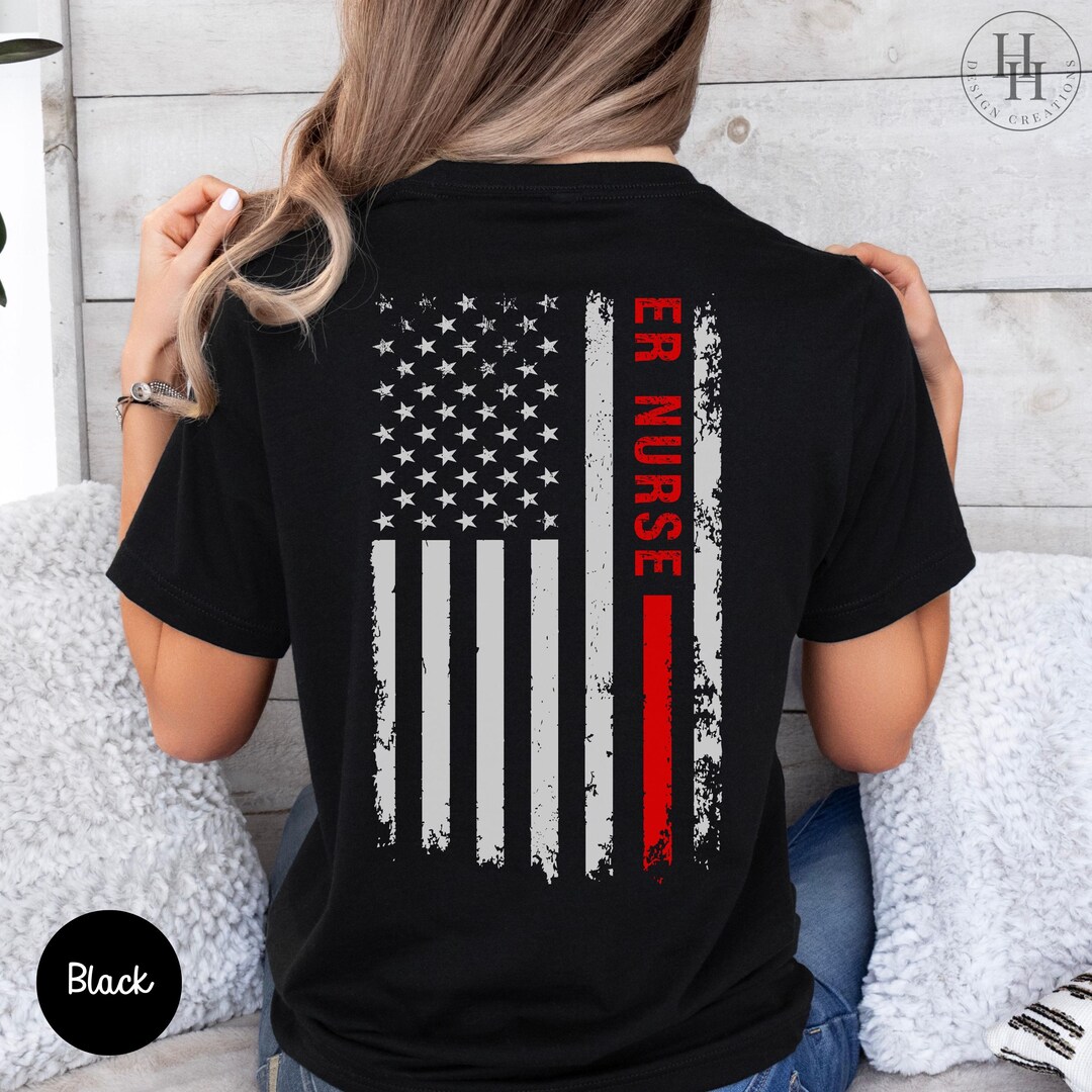 Custom ER Department Shirt, Personalize Emergency Room, Emergency Nurse ...