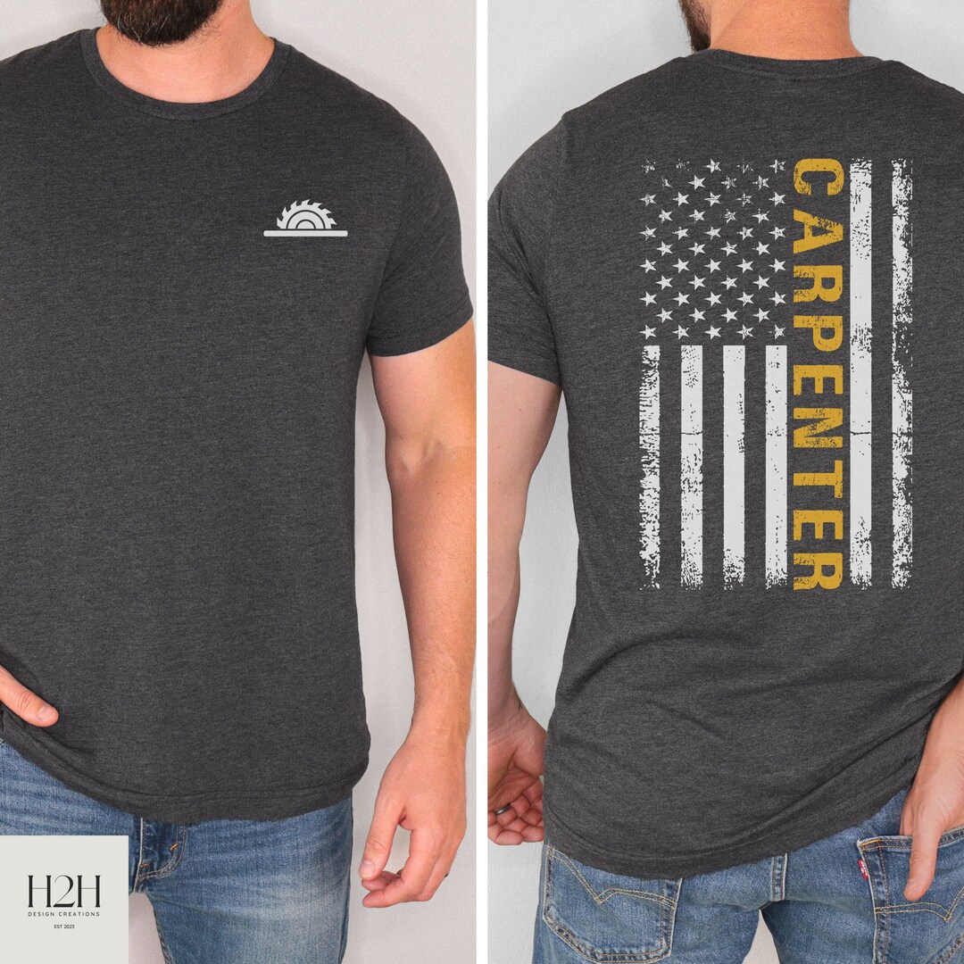 Carpenter Shirt, Carpentry Shirt, Builder Shirt, Carpenter Gift OTT1001 ...