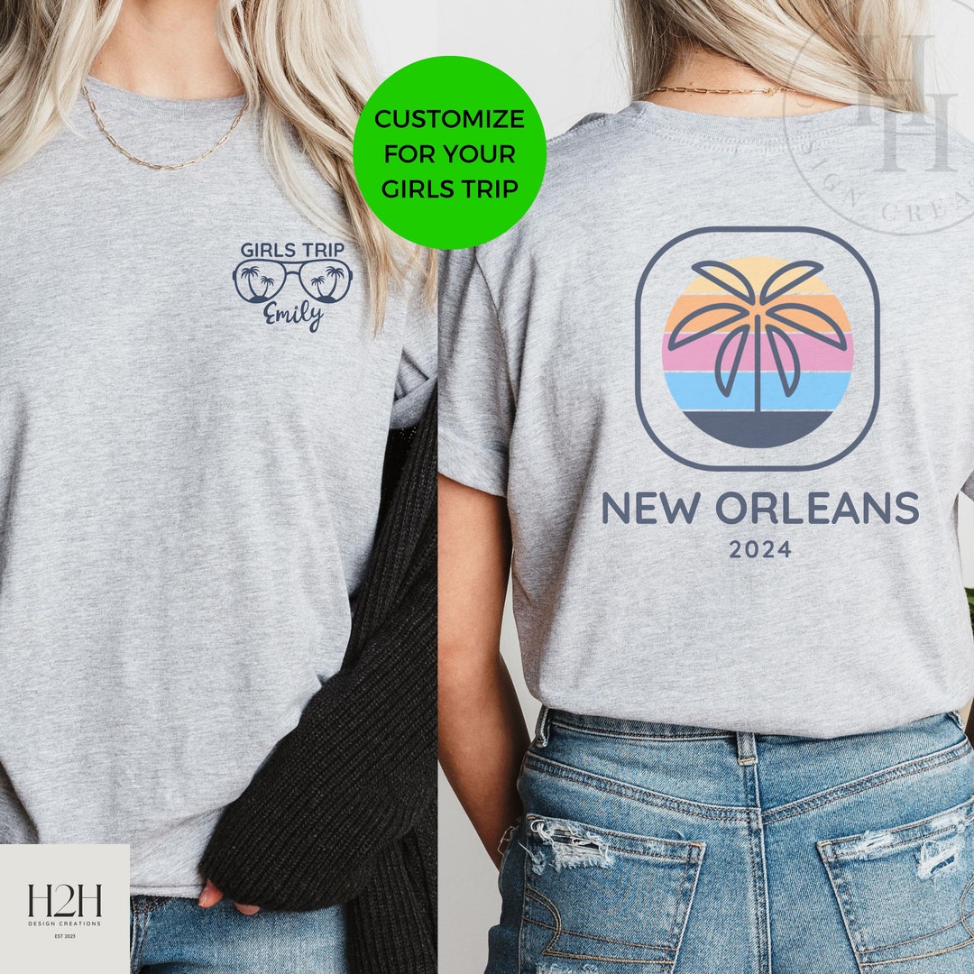 Custom Girls Trip Shirt, Custom Group Shirt, Custom Vacation Shirt ...