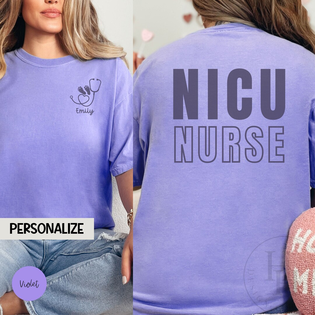 NICU Nurse Shirt, Neonatal Nurse, NICU Nurse Gift, Neonatal Intensive ...