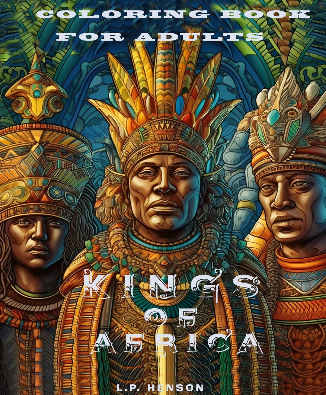 Kings of Africa Coloring Book: Book 1 - Etsy