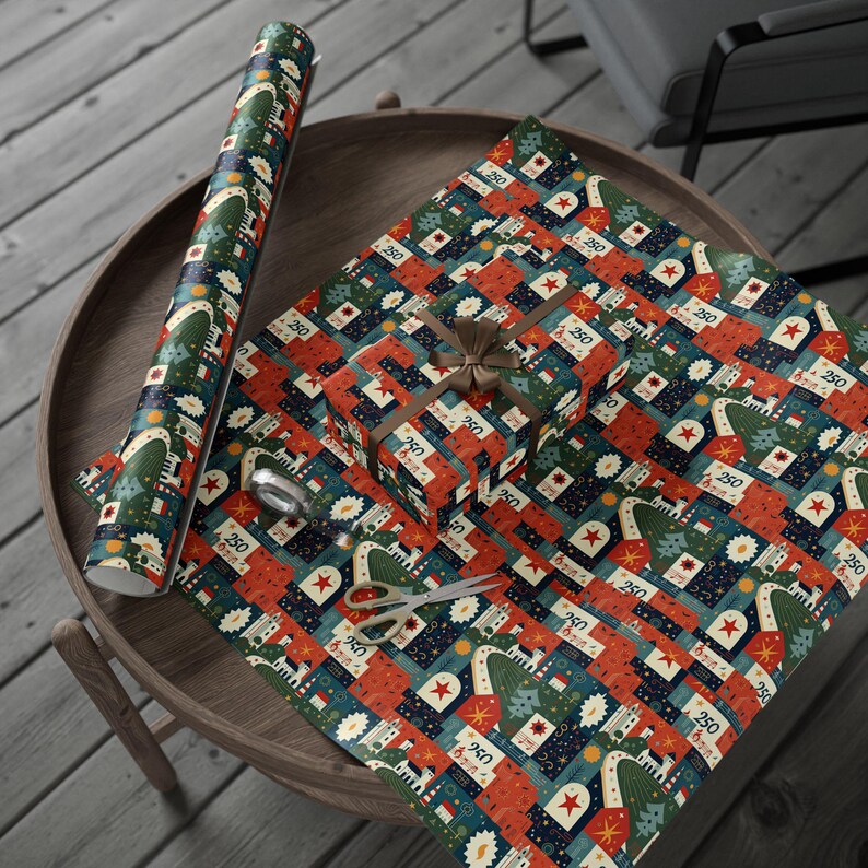 America 250th Anniversary Wrapping Paper: Patriotic Gift Wrap - Etsy