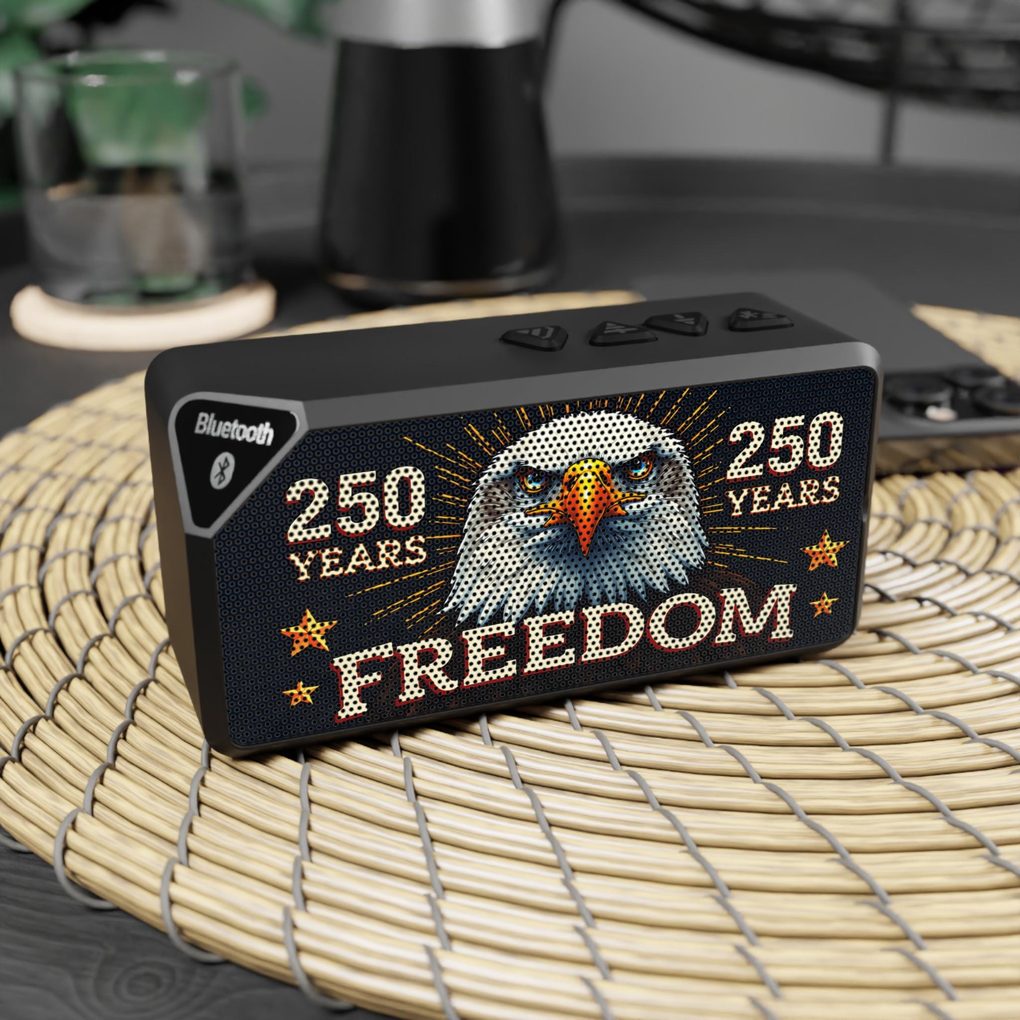 250 Years of Freedom Bluetooth Speaker | Patriotic Eagle Artwork - Etsy