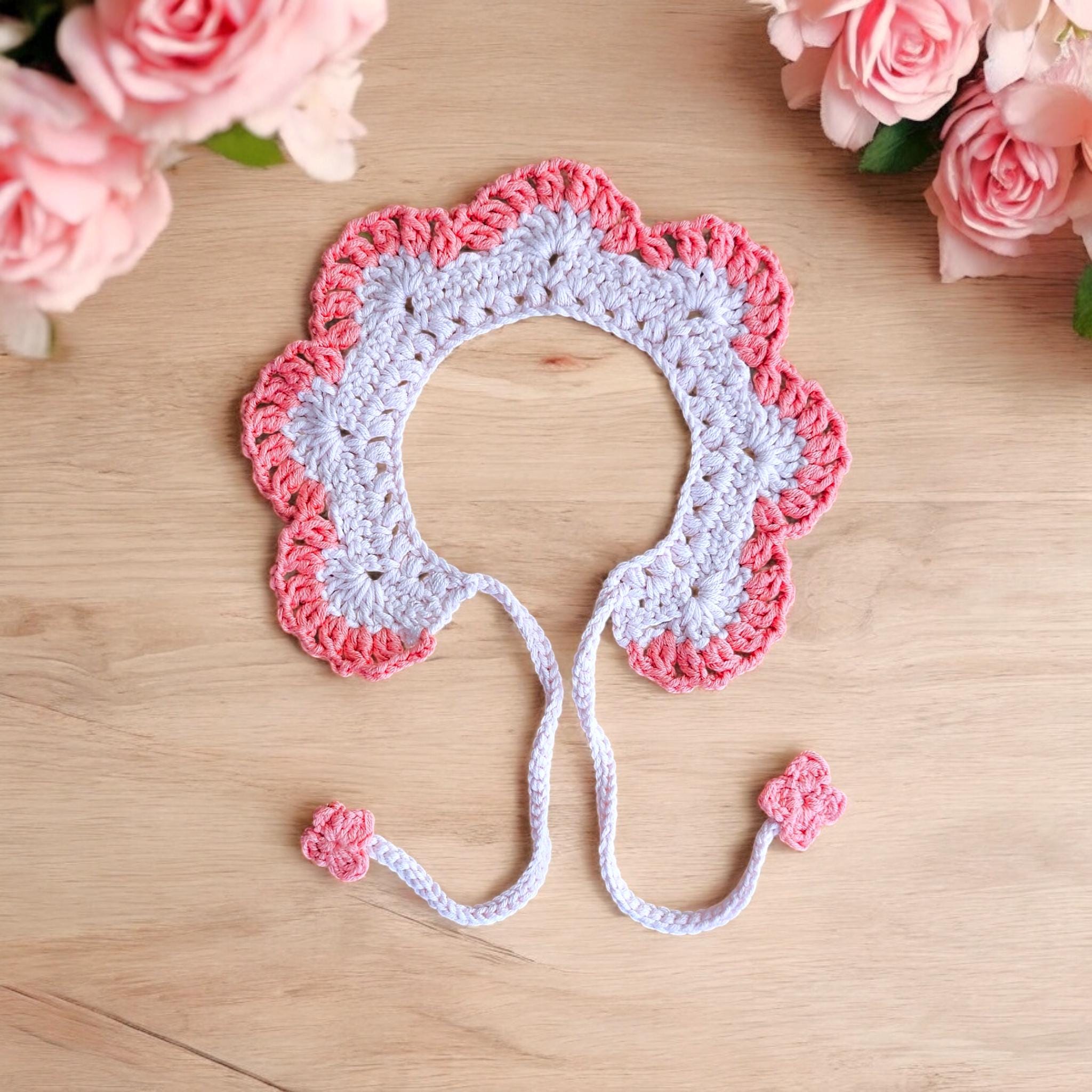 Crochet Baby Collar Pattern Pdf With Diagram - Etsy