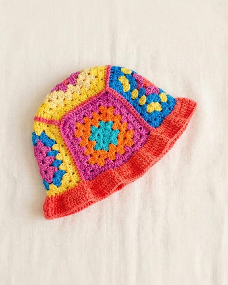 Crochet Baby Bucket Hat Pattern for Kids (PDF) 6-10 Years - Etsy