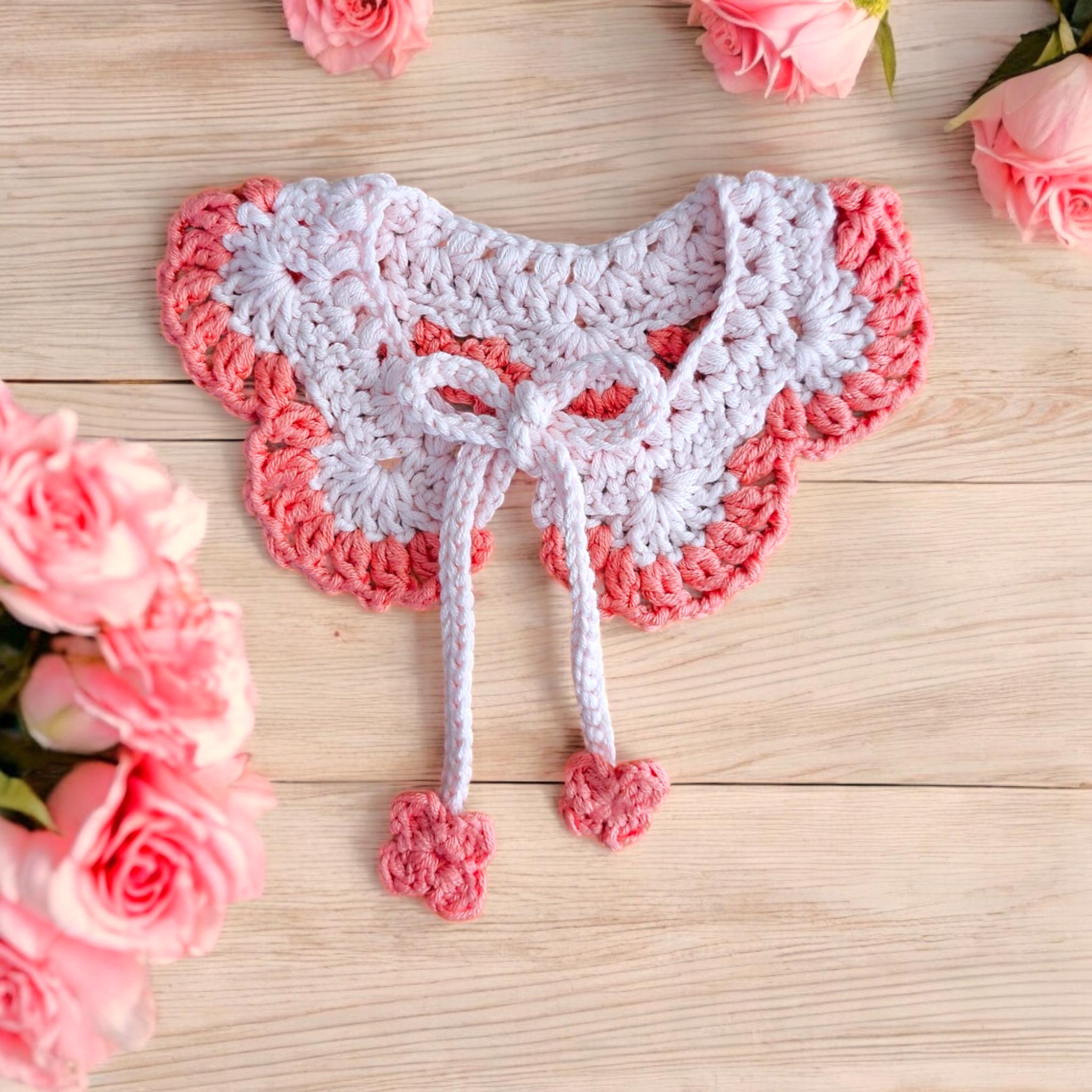 Crochet Baby Collar Pattern Pdf With Diagram - Etsy