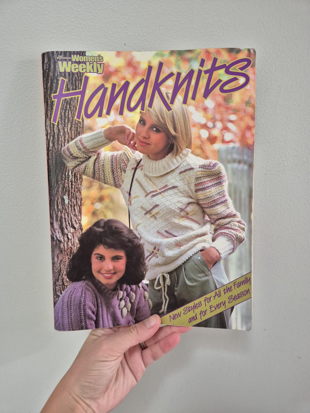 Vintage Women's Weekly Handknits | Knitting Patterns | Jumpers - Etsy Australia