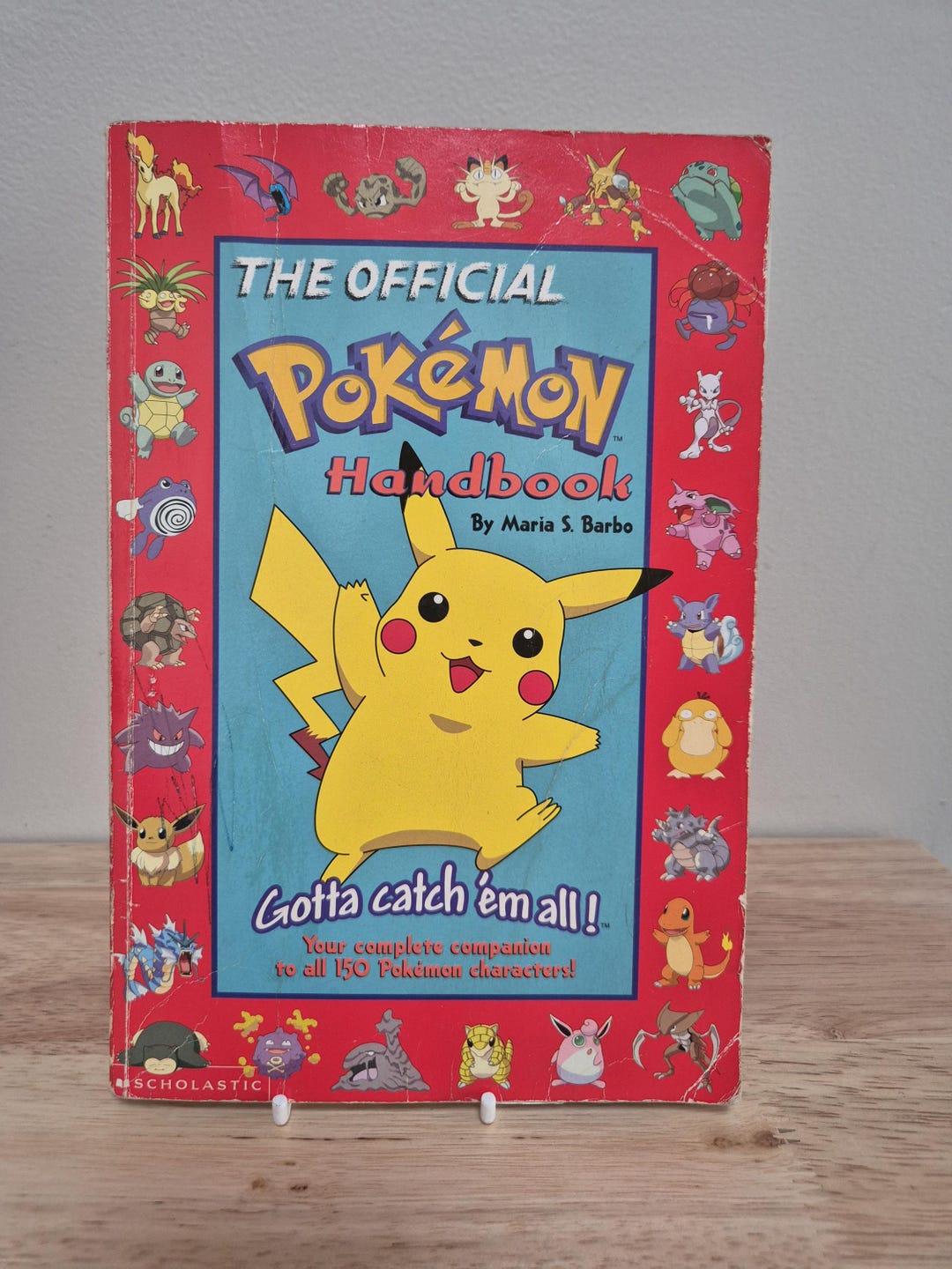 The Official Pokemon Handbook 1999 Paperback Edition - Etsy