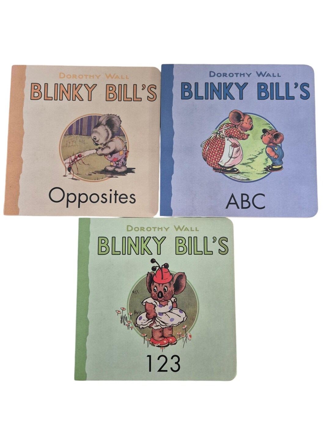 Learning With Blinky Bill Dorothy Wall Board Books | Baby | Toddler ...