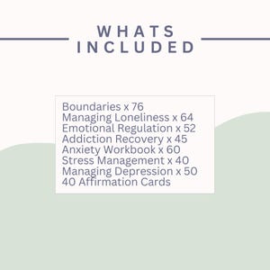 Therapy Worksheets Bundle for Anxiety, Boundaries & Depression | Tools ...