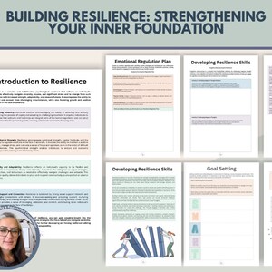 Building Resilience Workbook, Feelings Worksheet, Therapy Worksheets ...