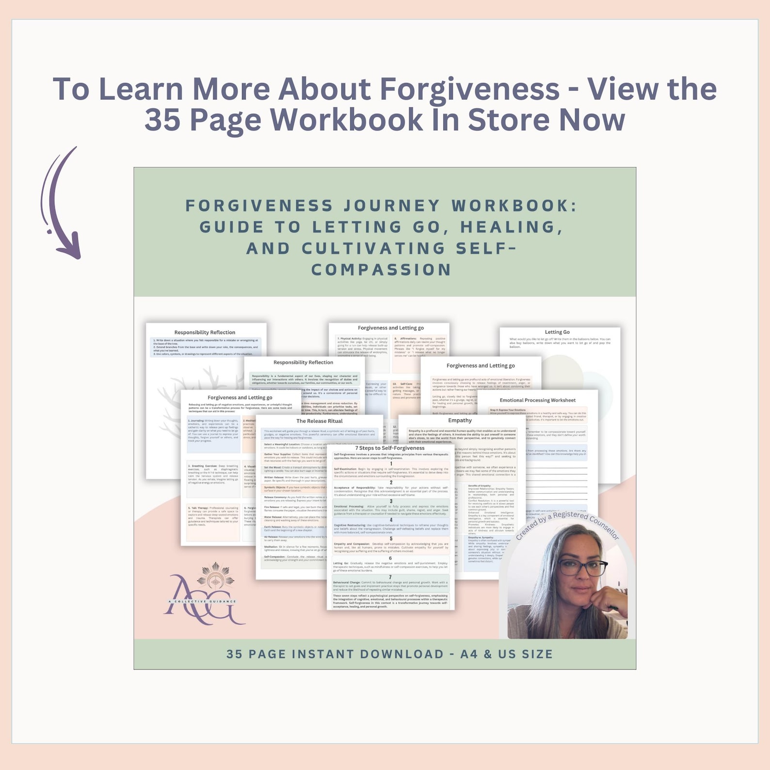 Forgiveness Cheat Sheet: Counseling & Healing Resources (PDF) - Etsy