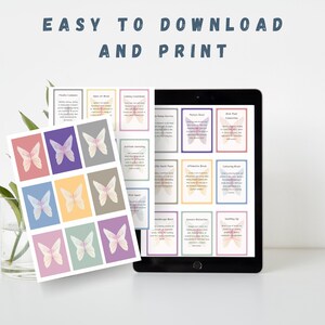 Stress Management Cards / Stress Relief Card / Mindfulness Flashcards ...