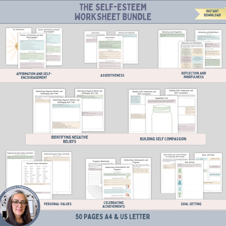 Sobriety Mega Bundle Addiction Recovery Bundle Therapy Worksheets