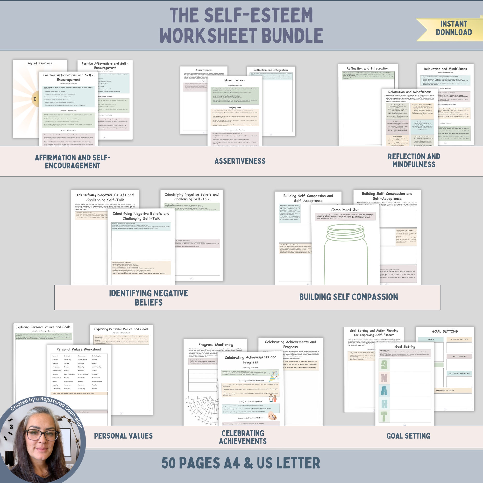 Sobriety Mega Bundle / Addiction Recovery Bundle / Therapy Worksheets ...