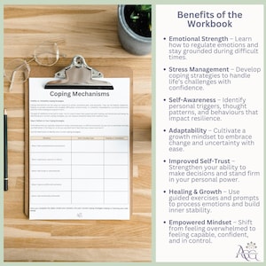 Building Resilience Workbook: CBT Therapy Tools (PDF) - Etsy