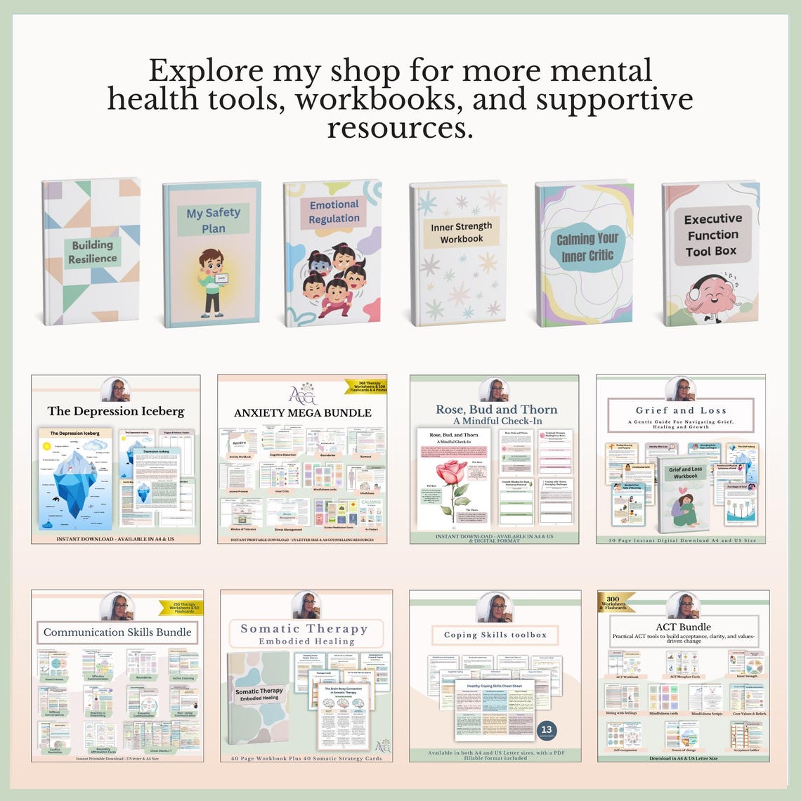 Coping Skills Toolbox, Emotional Regulation Stress Relief Therapy ...