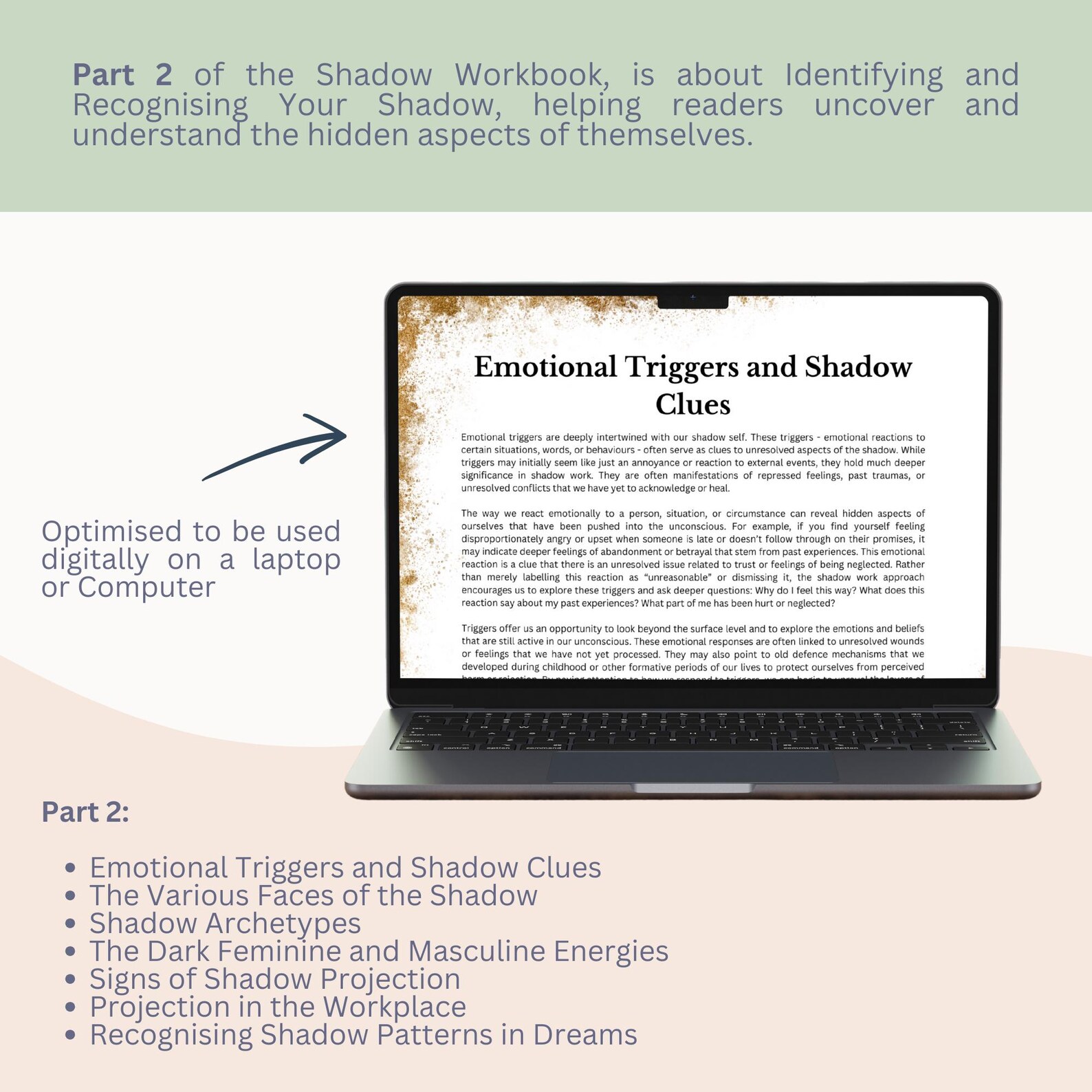 Shadow Workbook 300+ Pages and Journal for Self-discovery & Mind Body ...