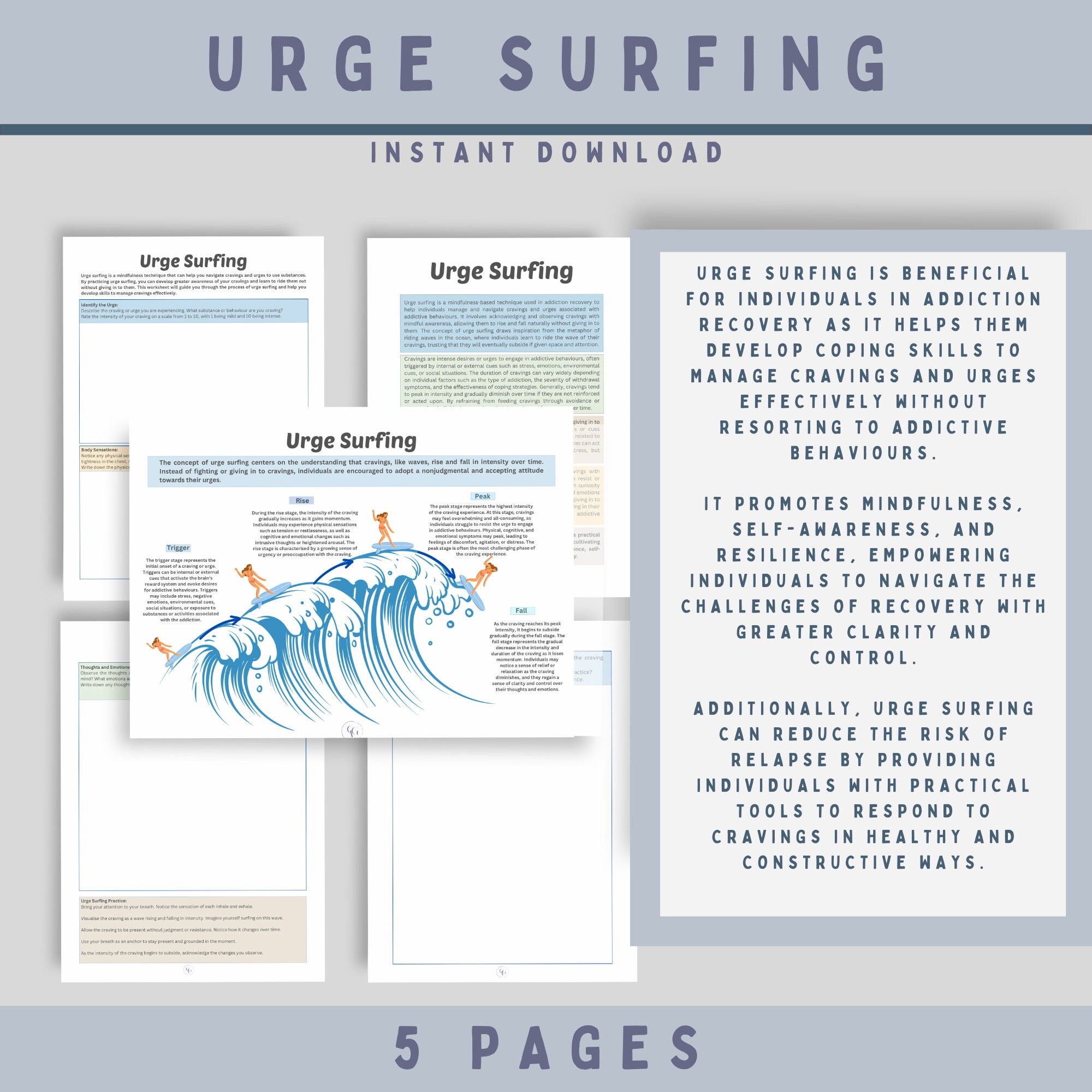Sobriety Mega Bundle / Addiction Recovery Bundle / Therapy Worksheets ...