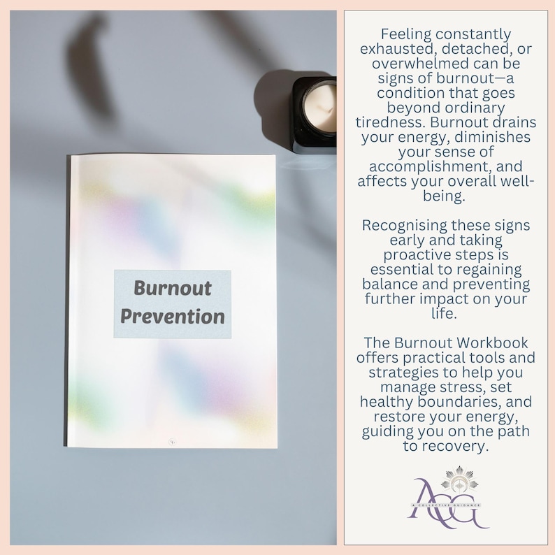 Burnout Workbook: Stress Management Tips & CBT Worksheets for ...