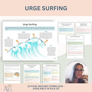 Addiction Recovery Journal: Urge Surfing, CBT & DBT Tools (PDF) - Etsy