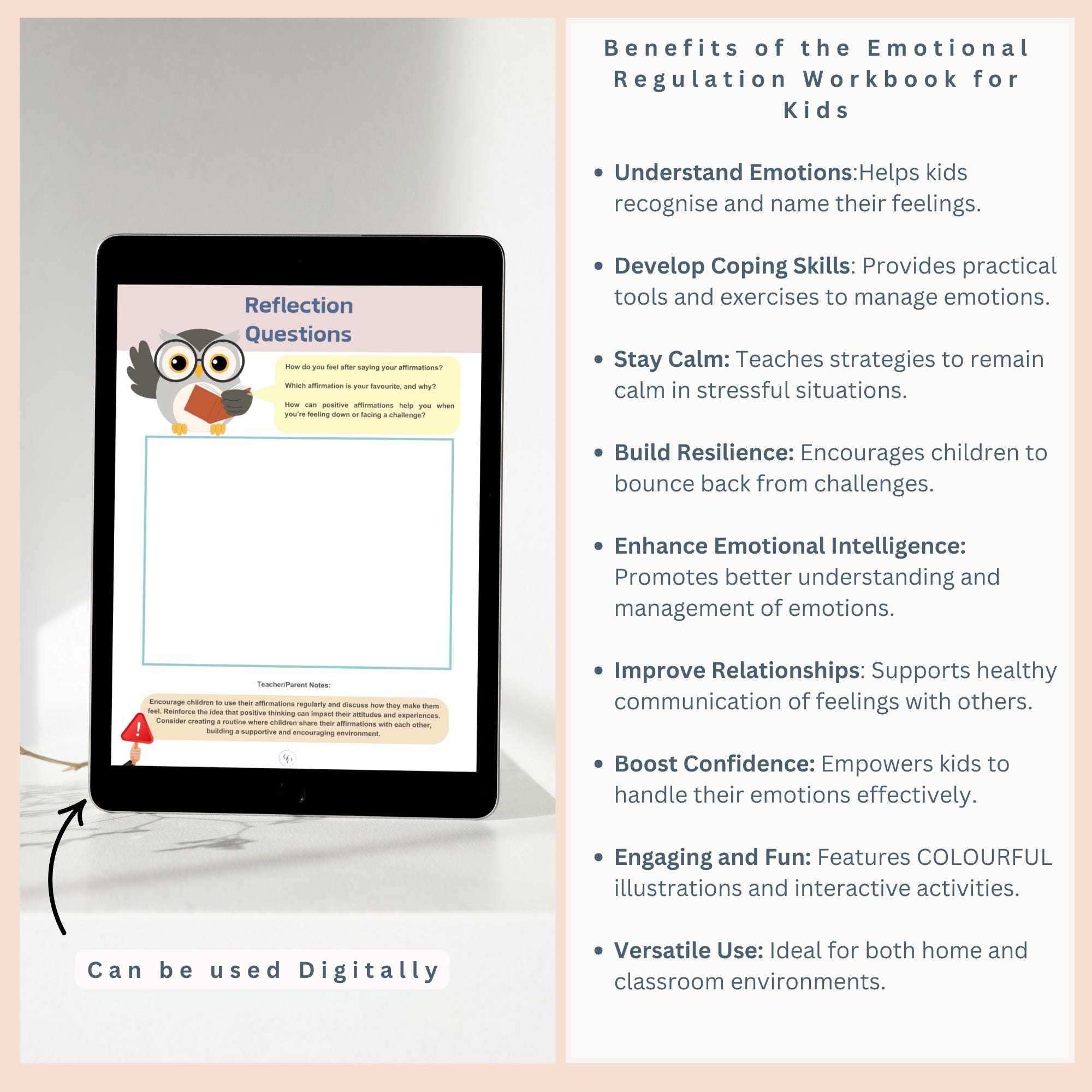 Self-esteem Workbook for Kids - 45 Fillable Worksheets | Child ...