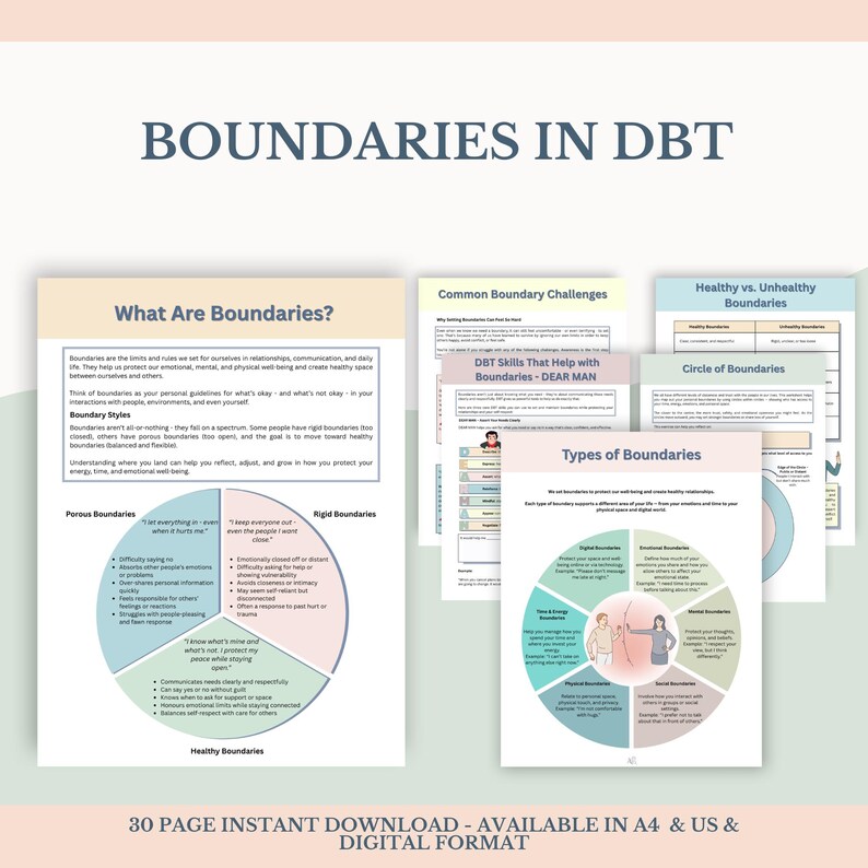 DBT Mega Bundle: Dialectical Behavior Therapy, Distress Tolerance ...