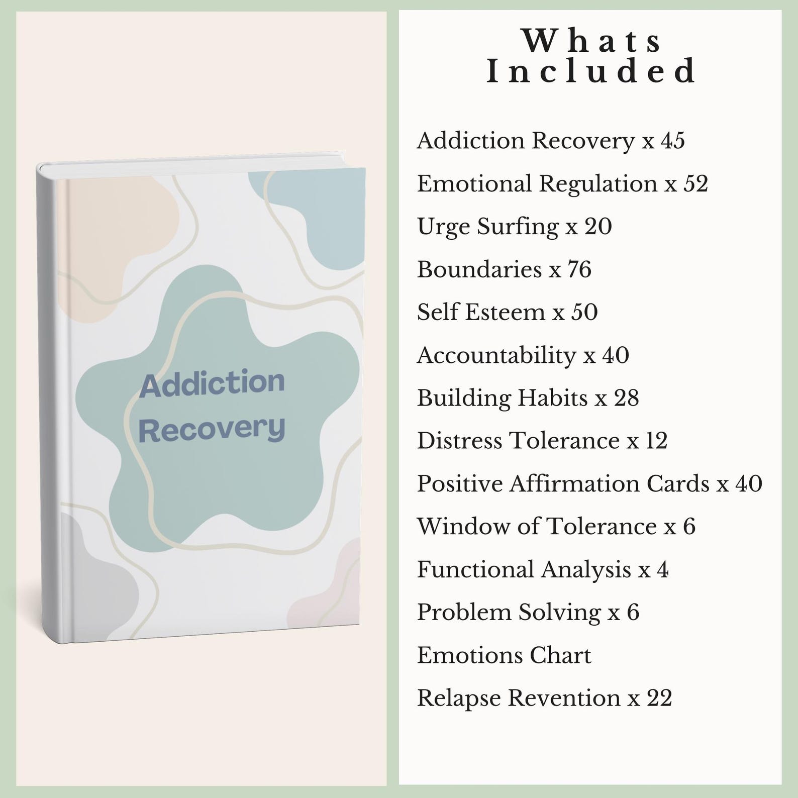 Sobriety Mega Bundle, Addiction Recovery Worksheets, CBT Therapy Tools ...