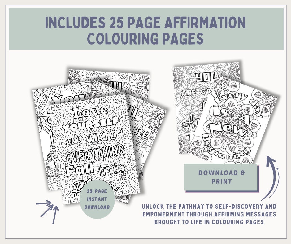 Self Love Workbook / Emotions Worksheets / Therapy Worksheets ...