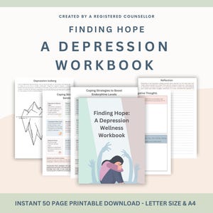 Therapy Worksheets Bundle for Anxiety, Boundaries & Depression | Tools ...