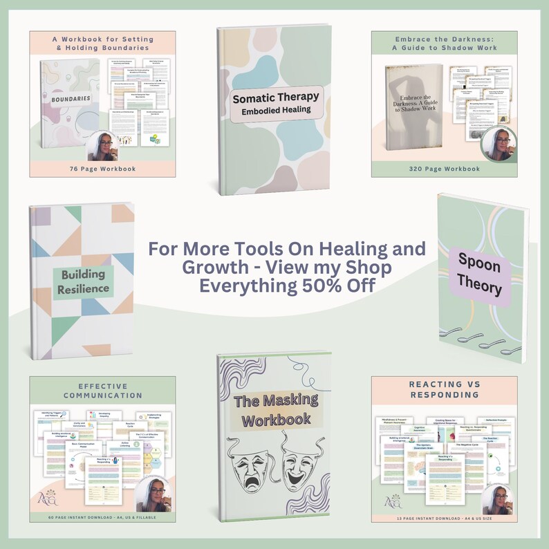 CBT Worksheets Bundle | Therapist Sheets for Anxiety, Boundaries and ...