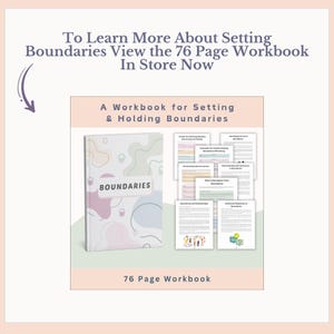 Boundary Cheat Sheet: Easy One-page Guide for Healthy Boundaries ...