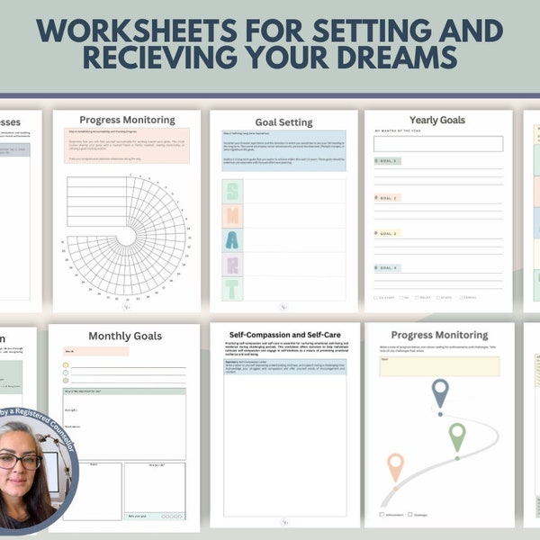 Health Goal Worksheet - Etsy