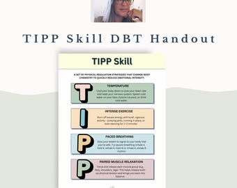 DBT IMPROVE the Moment | Distress Tolerance | Crisis Survival Skill ...