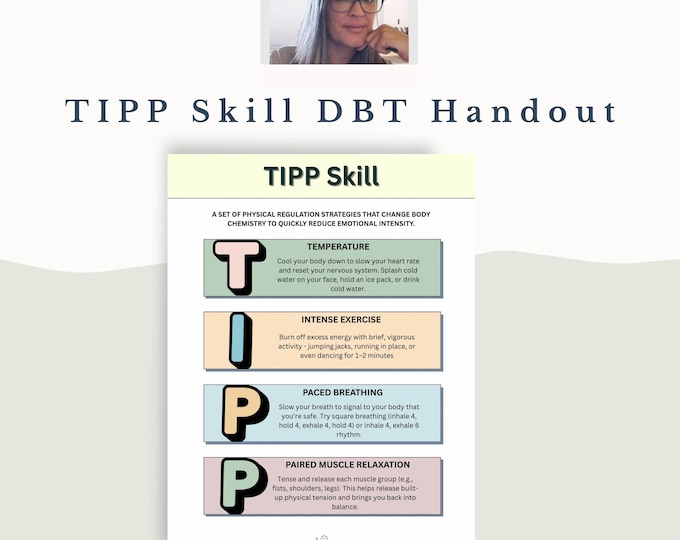 DBT IMPROVE the Moment | Distress Tolerance | Crisis Survival Skill | BPD | Dialectical ...
