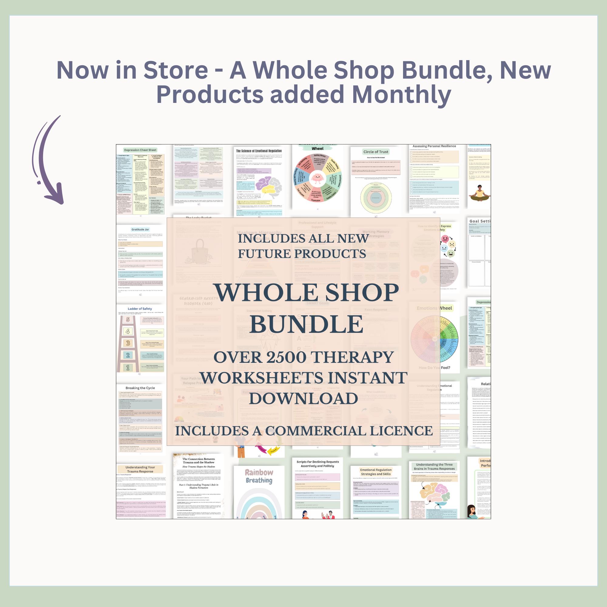 Masking Creativity Worksheet For Therapy Counselling Therapeutic